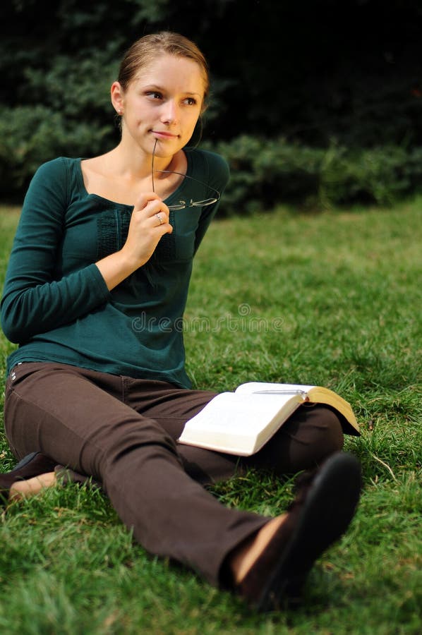 Student Reading Picture. Image: 6178814