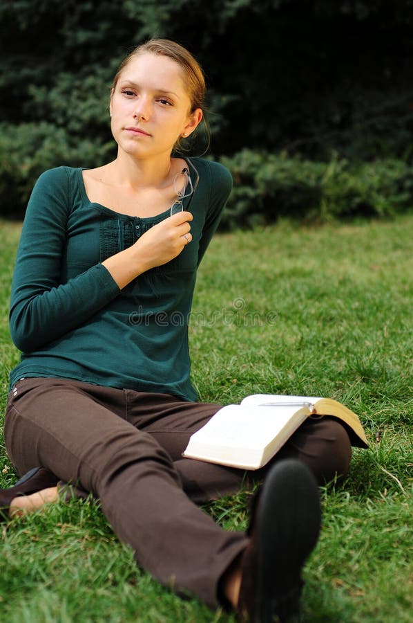 Student Reading stock image. Image of teen, read, reading - 6178839