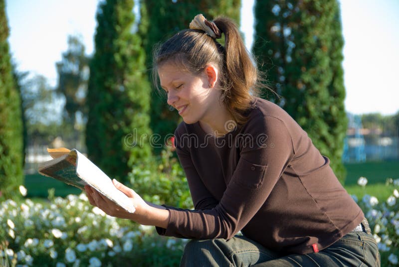 Student Reading A Book Picture. Image: 3382858