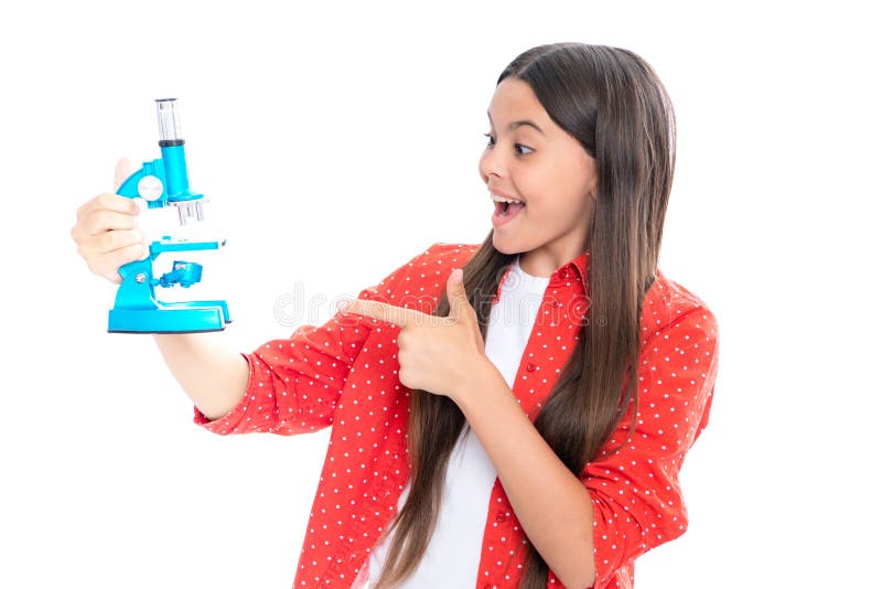 Student School Girl Learning Knowledge and Education. Stock Photo ...