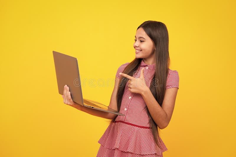 Student School Girl Learning Knowledge and Education. Stock Image ...