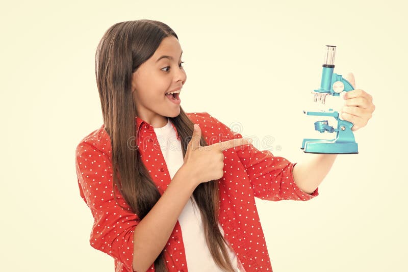 Student School Girl Learning Knowledge and Education. Stock Photo ...