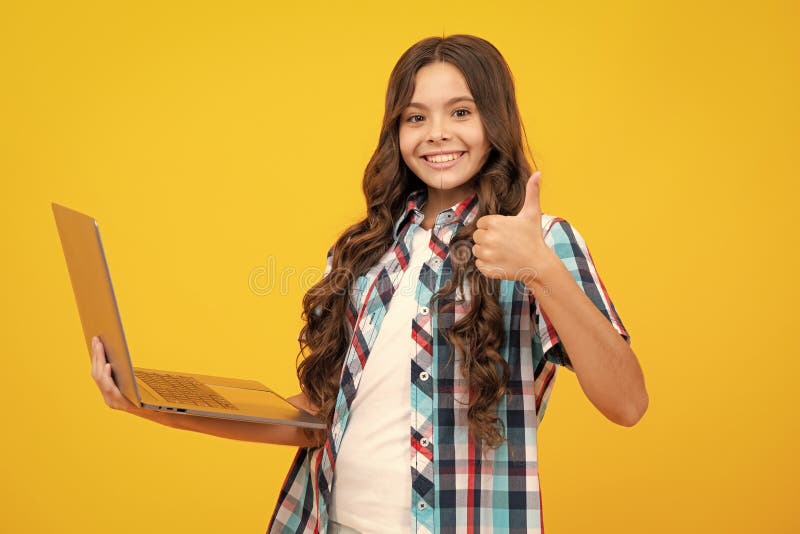 Student School Girl Learning Knowledge and Education. Stock Image ...