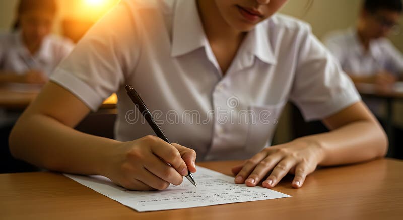 Student Exam Paper Stock Illustrations – 9,331 Student Exam Paper Stock ...