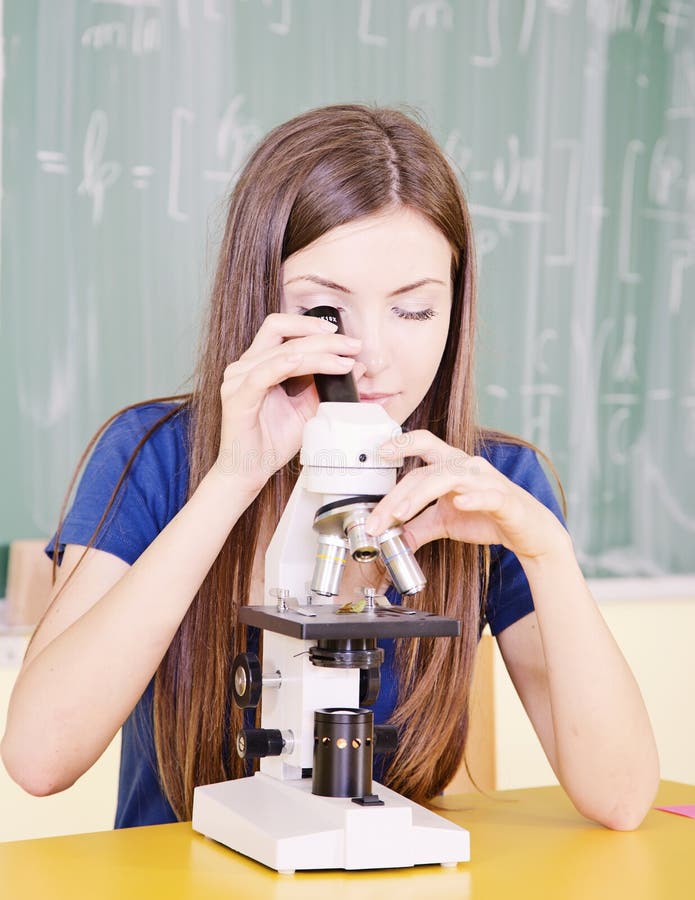 Student in science class stock photo. Image of male, laboratory - 33326344