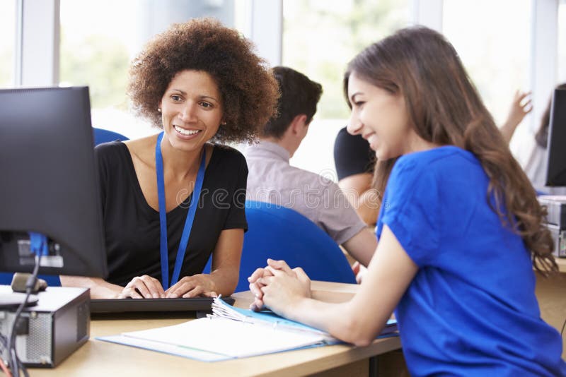 Student Services Department of University Providing Advice Stock Photo ...