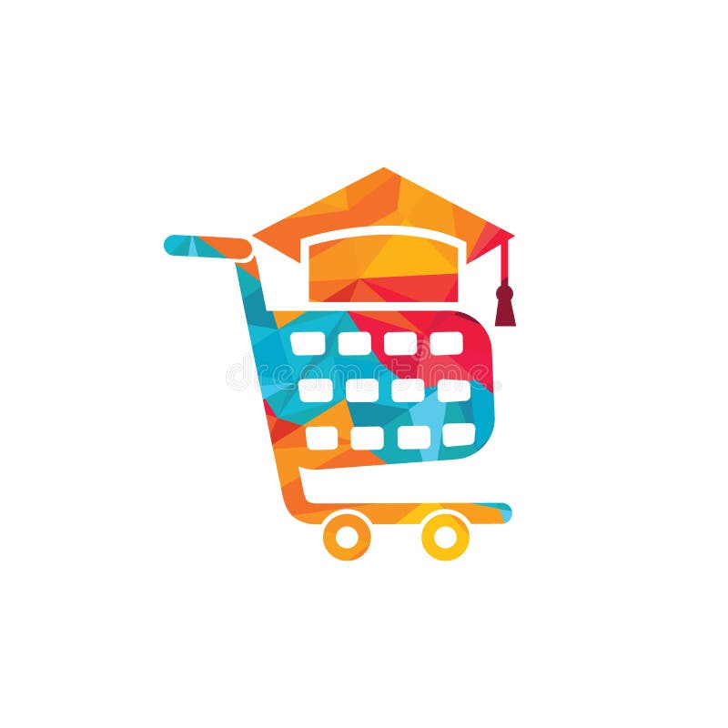 Student Shop Vector Logo Template. Stock Vector - Illustration of icon ...