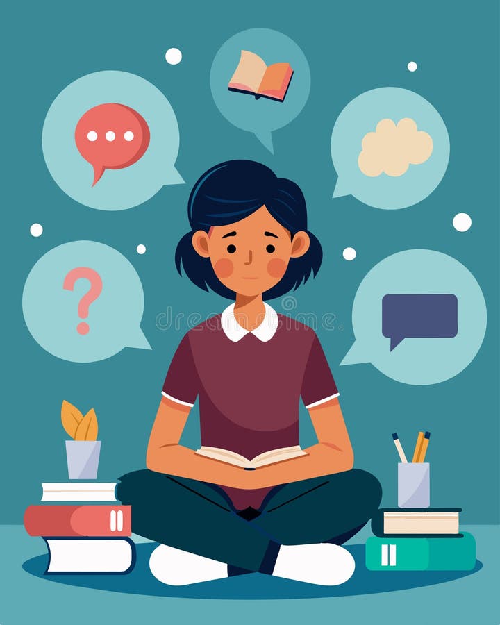 A Student Sitting in the Back of a Classroom Feeling Isolated and ...