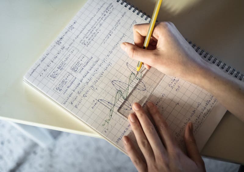 Student Solving Math Problem Stock Photo - Image of graphical, table ... Student Solving Math Problem Stock Photo - Image of graphical, table ...
