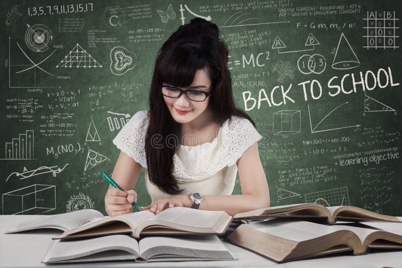 Student Start To Study in Class 1 Stock Image - Image of college, adult ...