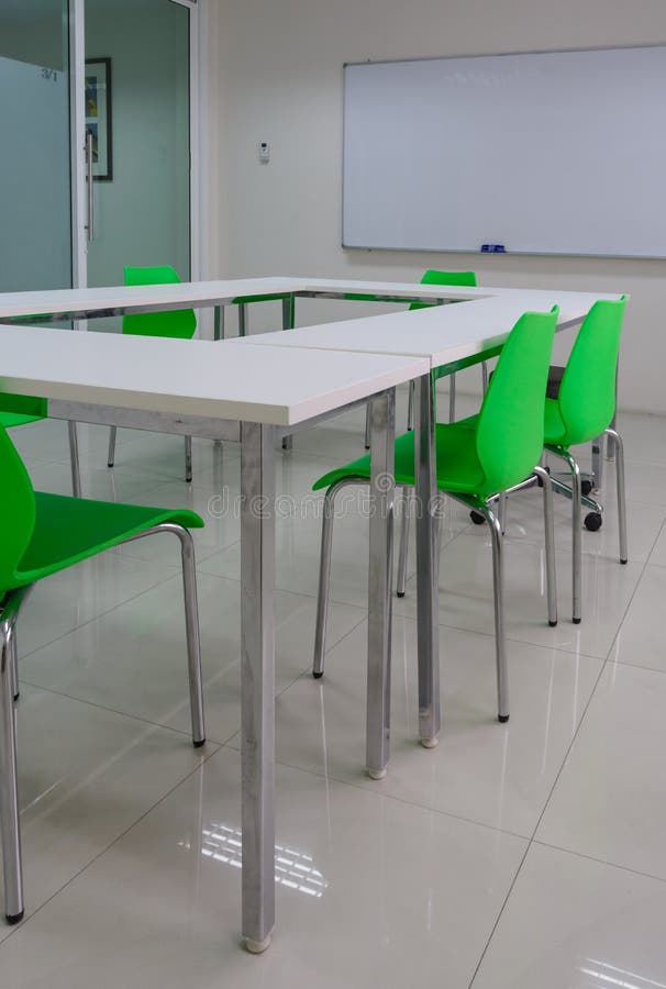 Classroom stock photo. Image of room, seat, school, education - 159948798
