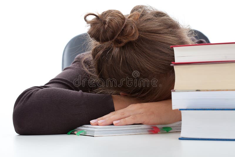 Student Taking a Break in Learning Stock Photo - Image of classroom ...