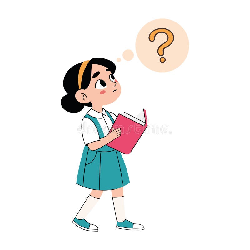 Students Thinking Clipart