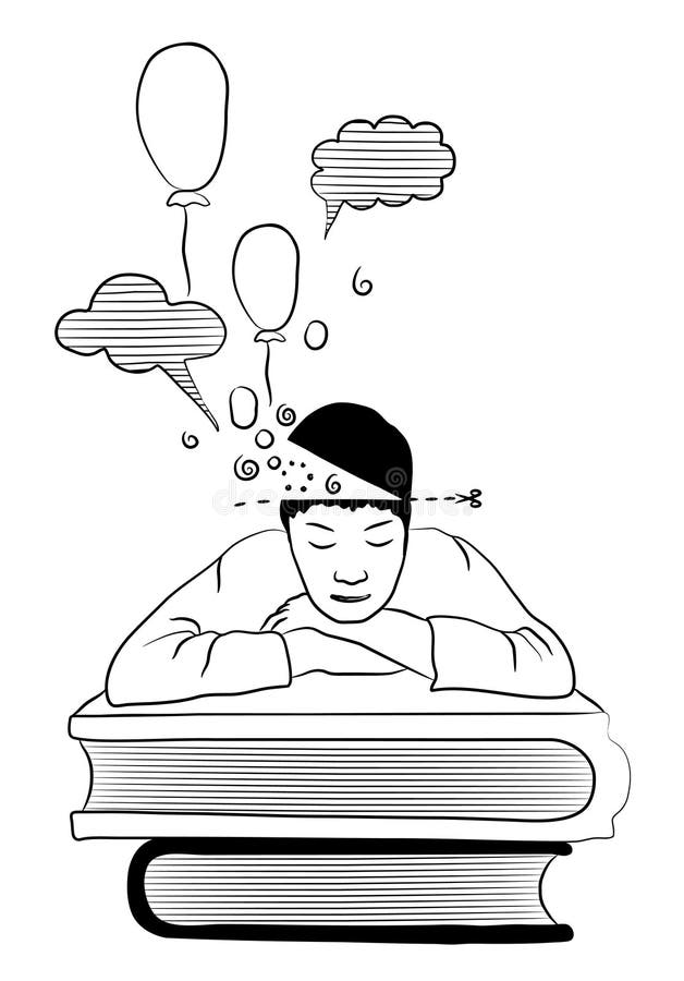 Lazy Student Clipart