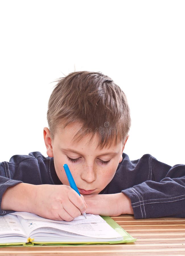 Student to do homework stock photo. Image of problem - 28165470