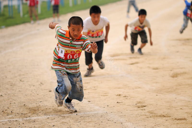 Student Track and Field Games Editorial Photography - Image of boys ...