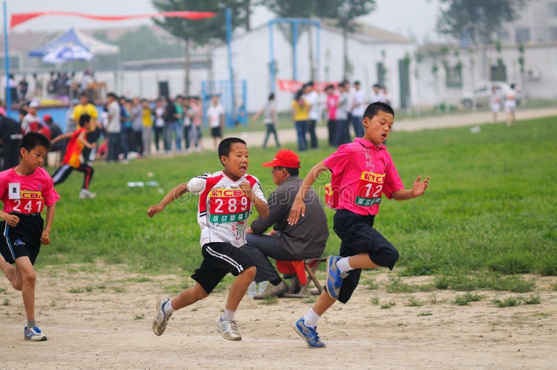 Student Track and Field Games Editorial Stock Photo - Image of ...