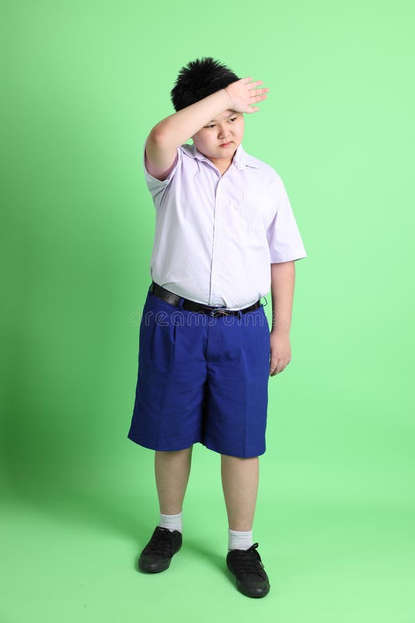 Asian Child Sweating Isolated Stock Photos - Free & Royalty-Free Stock ...
