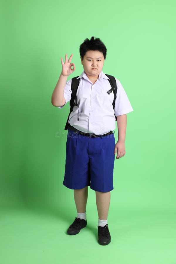 Student in Uniform stock photo. Image of childhood, cute - 254621754
