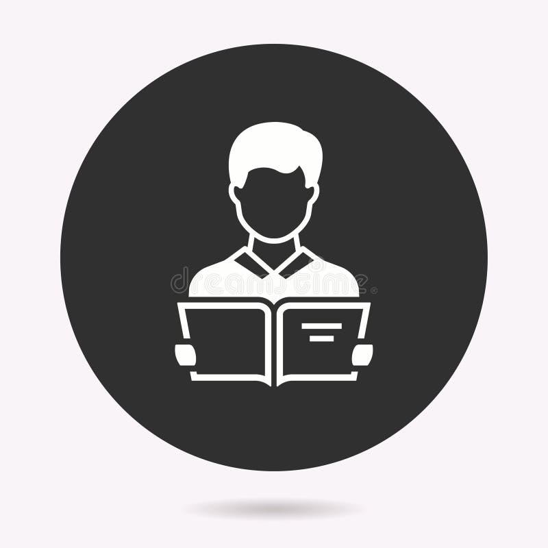 Student - Vector Icon. Illustration Isolated. Simple Pictogram Stock ...