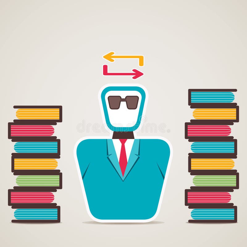 Student Verwirren Mehr, Um Zu Studieren Vektor Abbildung - Illustration ...