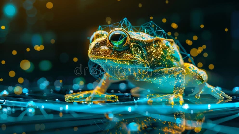 A Student Virtually Dissecting a 3D Frog through Their 5Genabled Tablet ...