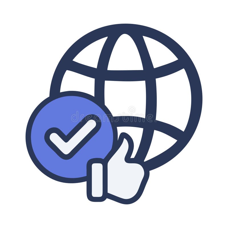 Student Visa Global Approval Icon Stock Vector - Illustration of visa ...