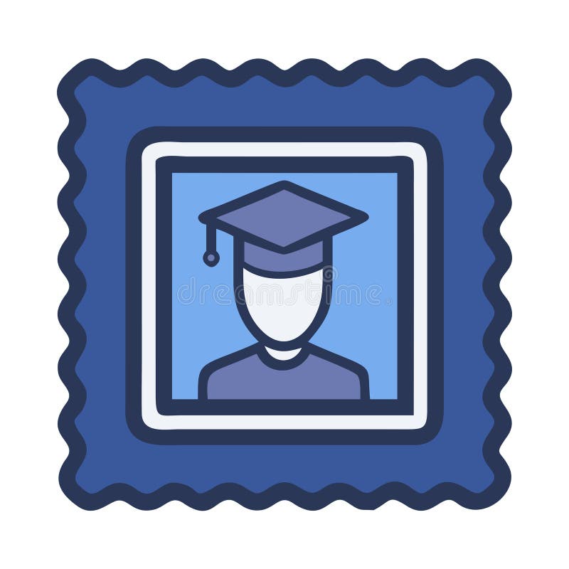 Visa Graduate Portrait Icon Stock Illustrations – 1 Visa Graduate ...