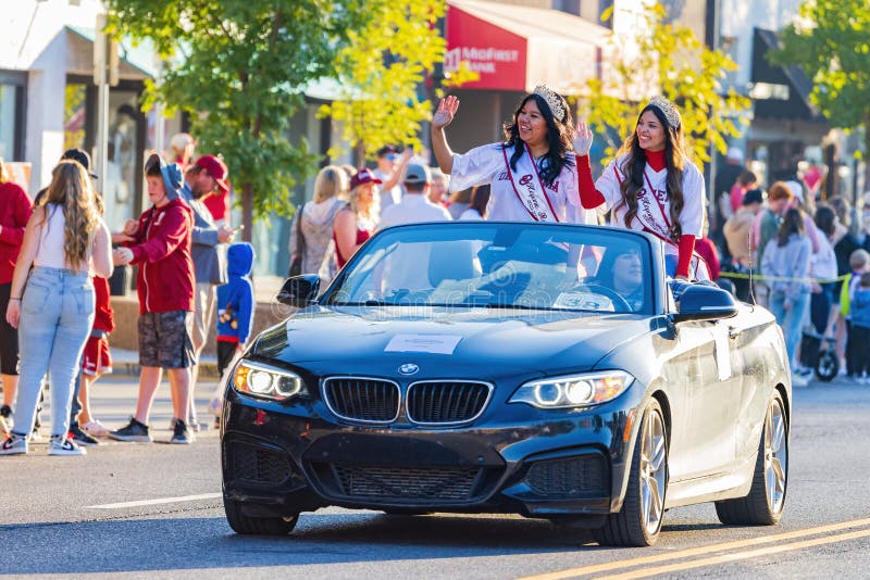 Student Walking in Homecoming Parade Editorial Photography - Image of ...