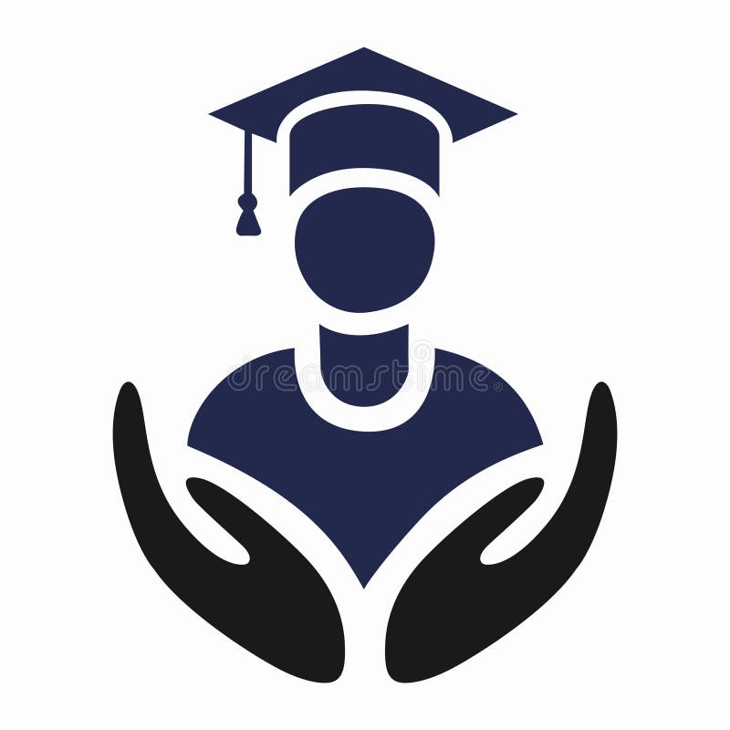 Student Welfare logo icon stock vector. Illustration of logo - 334446185