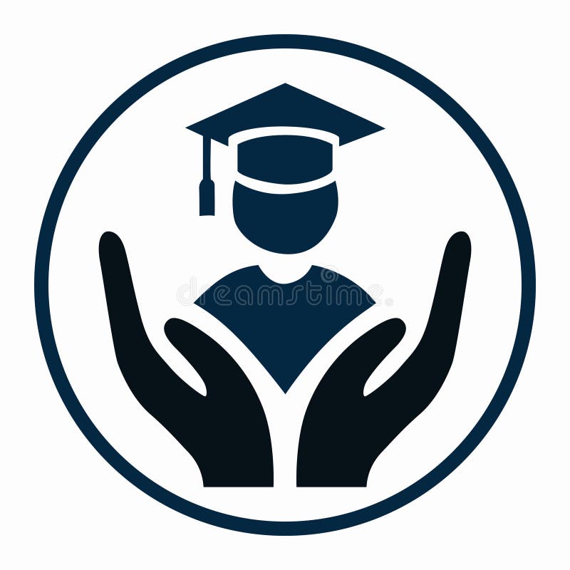 Student Welfare logo icon stock vector. Illustration of vector - 334447291