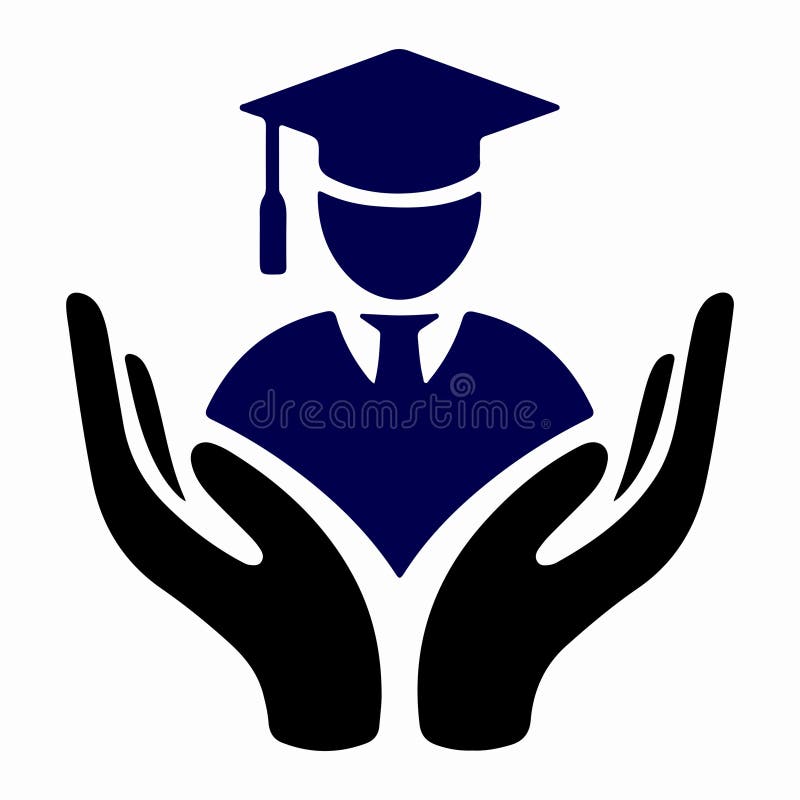 Student Welfare logo icon stock vector. Illustration of calligraphy ...