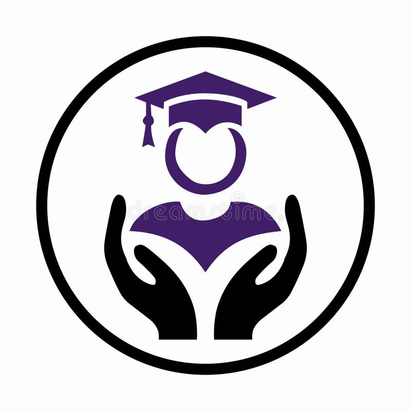 Student Welfare logo icon stock vector. Illustration of care - 334447298