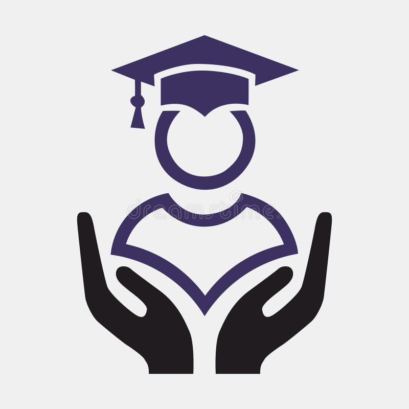 Student welfare logo stock vector. Illustration of vector - 334447300