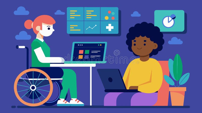 Assistive Technology Stock Illustrations – 942 Assistive Technology ...