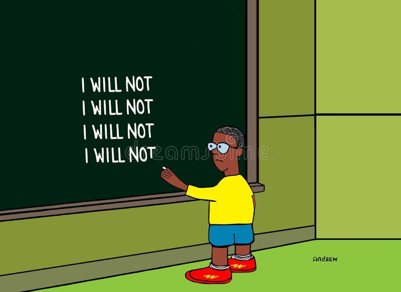 Student will not question stock illustration. Illustration of ...