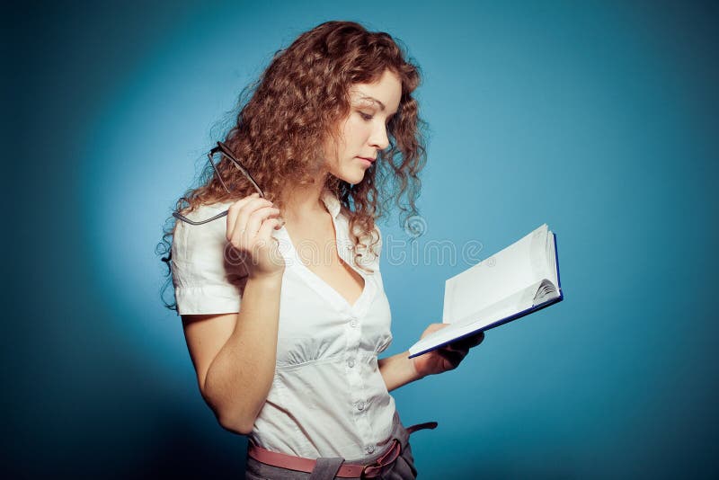 Student woman stock image. Image of attractive, portrait - 32600343