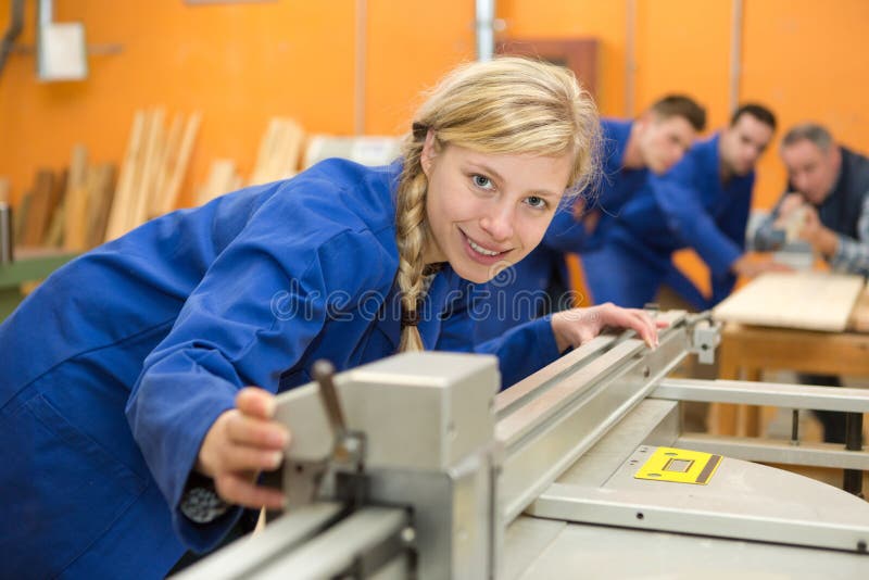 Student in woodwork class stock photo. Image of carpenter - 241147986