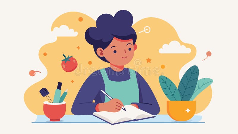 A Student Writing Down Their Thoughts and Feelings in a Journal ...