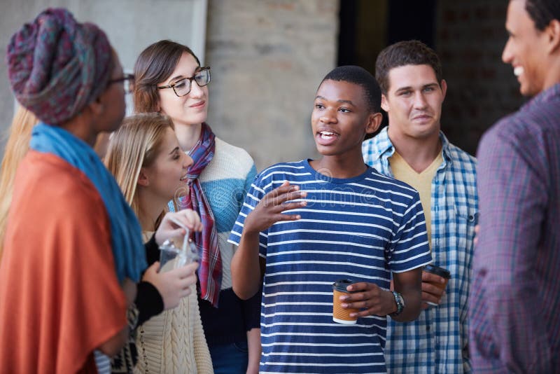 The Student Years are Some of Your Best Years. a Group of University ...