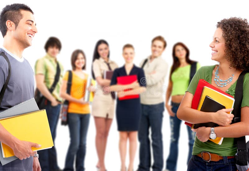 Students stock photo. Image of university, teens, pupils - 14630074