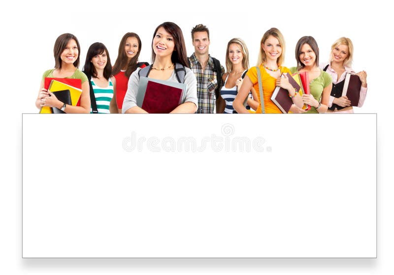 Students stock image. Image of educated, poster, large - 11388125
