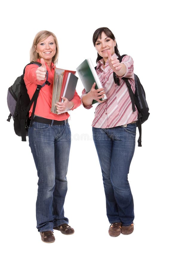 Attractive students stock image. Image of adolescent - 14240253