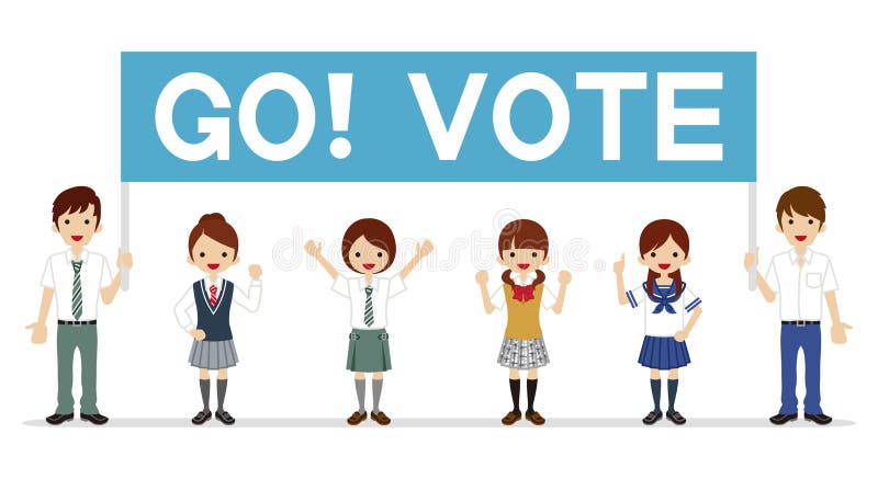 Students Appeal Voting - Banner Stock Vector - Illustration of alphabet ...