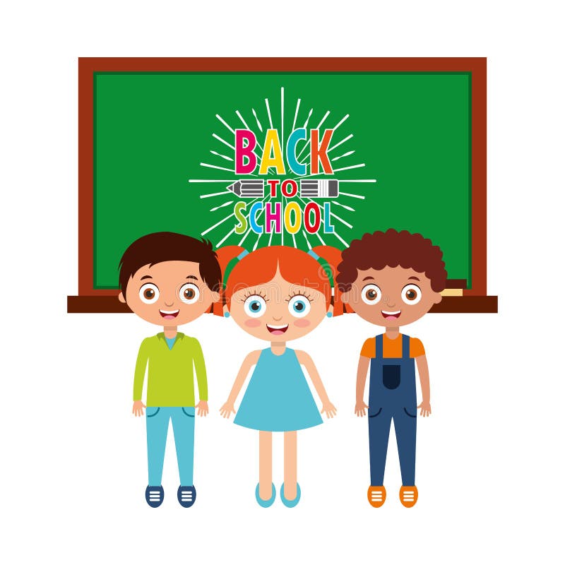 Students back to school stock vector. Illustration of class - 87404573