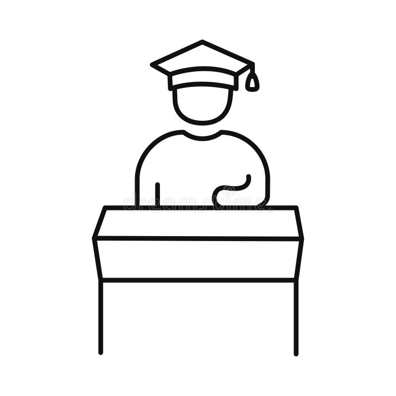 Students, Certificate, Certificate Ceremony Icon Stock Vector ...