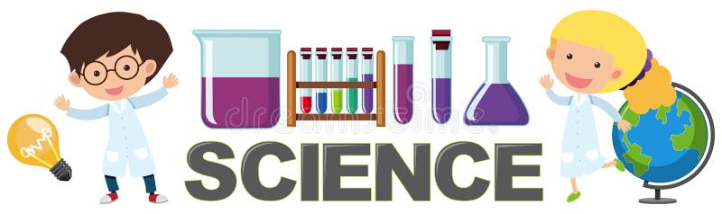 Science Element in Doodle or Sketch Style Isolated on Transparent ...