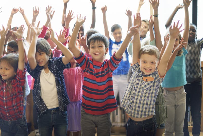 Students Children Cheerful Happiness Concept Stock Photo - Image of ...