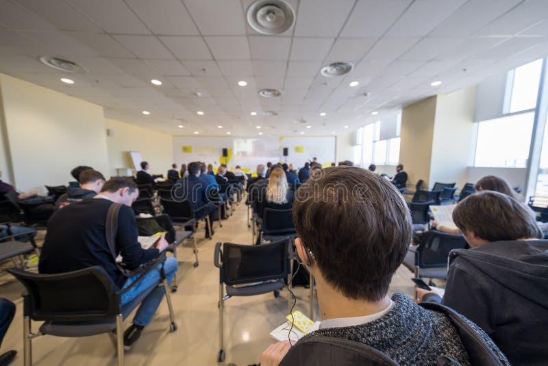 Students in Class during a Lecture Editorial Photography - Image of ...