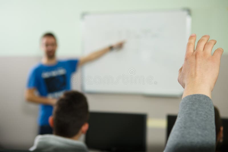 Students in the classroom stock photo. Image of study - 52217322